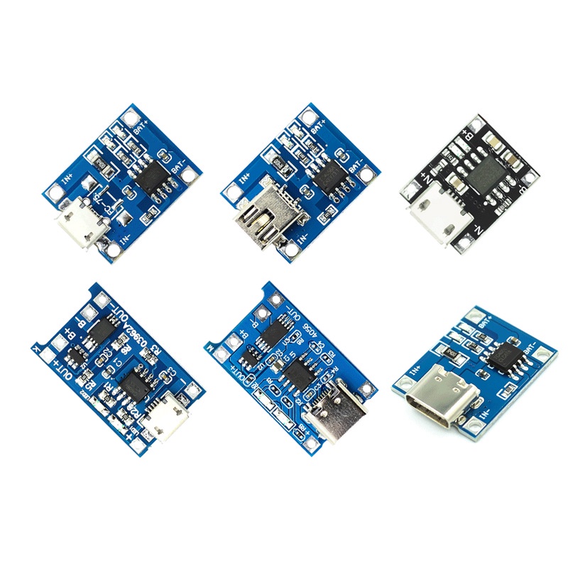 Mạch Sạc Pin TP4056 - Sạc Pin 18650 3V7- 4V2 CÓ BẢO VỆ PIN | Shopee ...