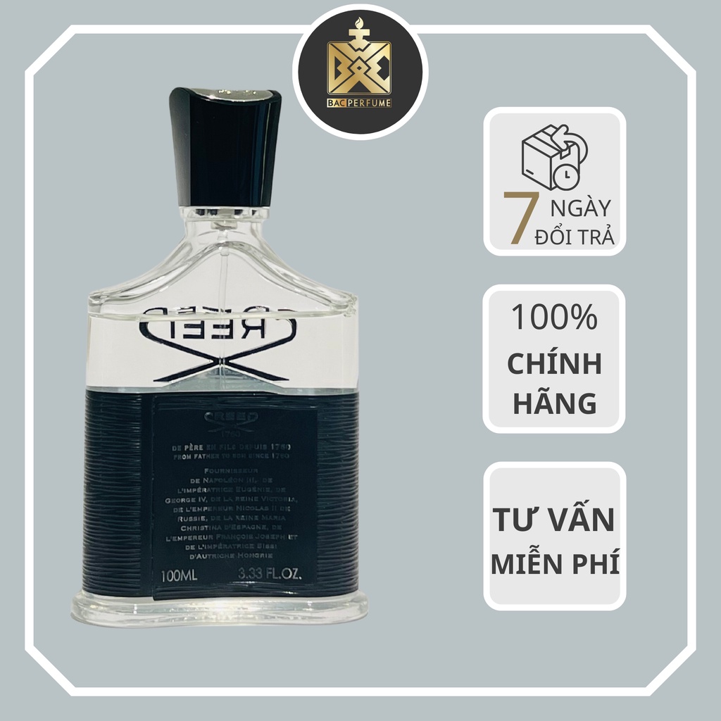 BAC Perfume- NƯỚC HOA CREED AVENTUS 10ml {CHÍNH HÃNG} | Shopee Việt Nam