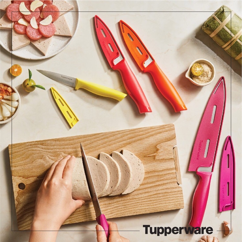 BỘ DAO ESSENTIAL 5 MÓN - Tupperware chính hãng | Shopee Việt Nam