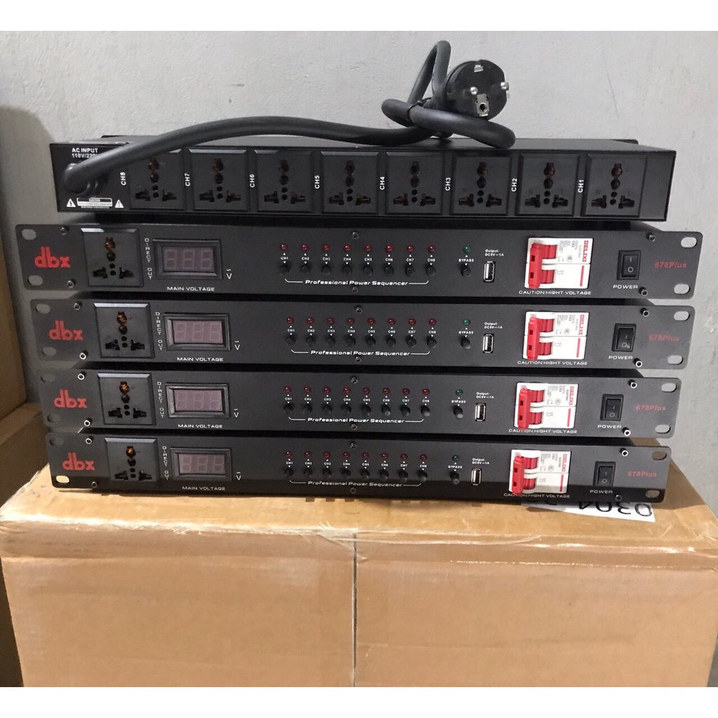 Quản Lý Nguồn DBX 10 Cổng Hiện Đại Tự Động Ngắt Bảo Vệ Thiết Bị Điện Tử ...