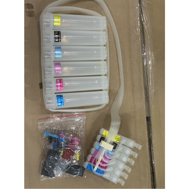 Bộ Tiếp Mực Ngoài -không chip dùng cho máy in epson t60/t50/1390/1430 | Shopee Việt Nam