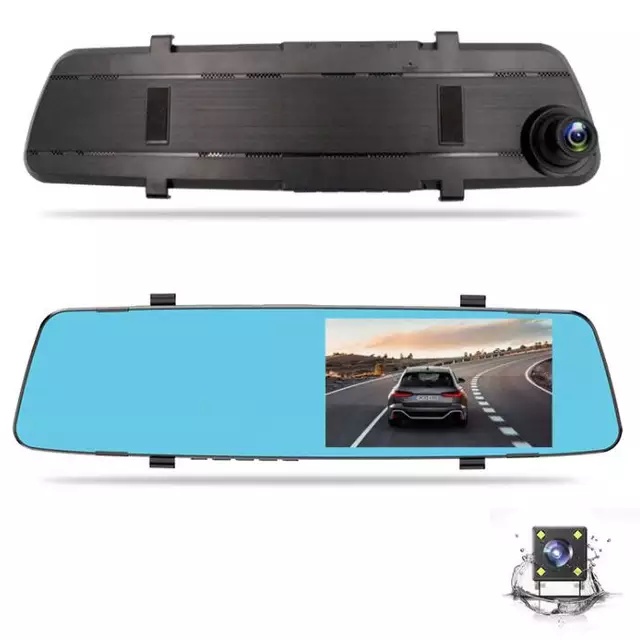 Camera Hành Trình Tích Hợp Gương Chiếu Hậu X-05 FullHD 1080P Blackbox ...