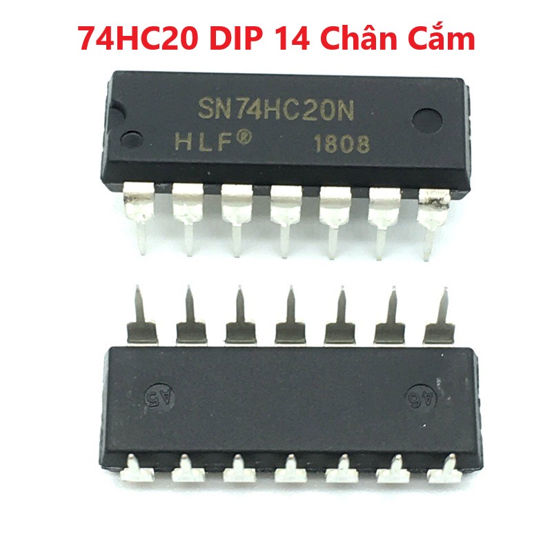 74HC20 Dip 14 Chân Cắm HC20 7420 | Shopee Việt Nam