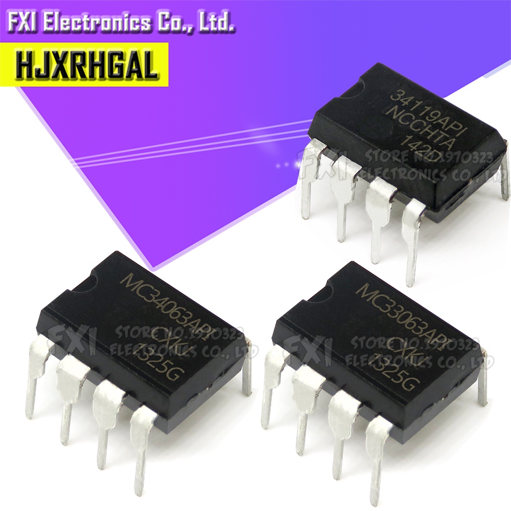 10 Linh Kiện Điện Tử MC34063API DIP MC34063 DIP8 34063API MC34152P MC34151P MC34151 MC34119P ...