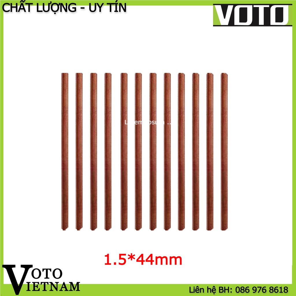 Kim hàn cell pin 2 đầu chuyên nghiệp cho máy hàn pin 18650 1.5*44mm ...
