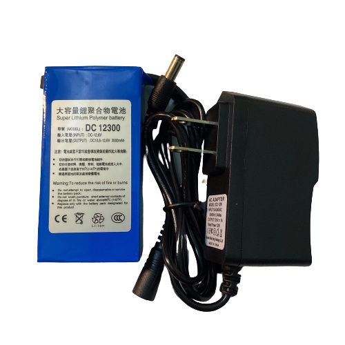 Pin lithium công suất lớn 12V 3000mah + SẠC | Shopee Việt Nam