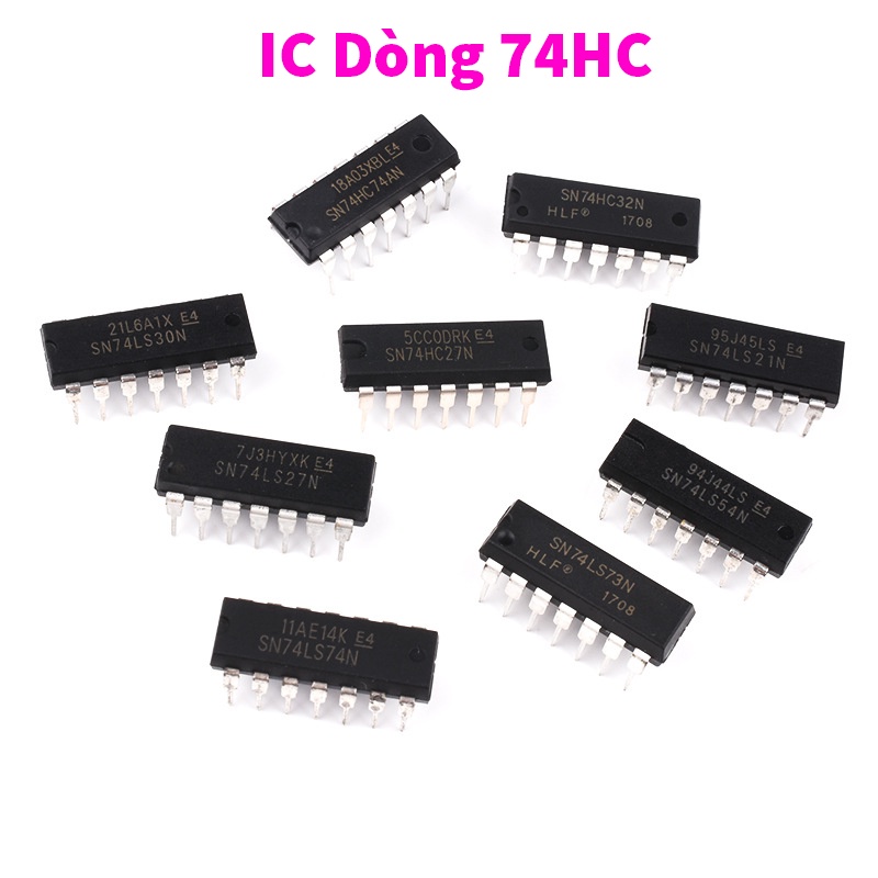 IC Dòng 74HC SN74HC DIP Chân Cắm - 74HC240 74HC244 74HC245 74HC573 74HC574 74HC595 | Shopee Việt Nam