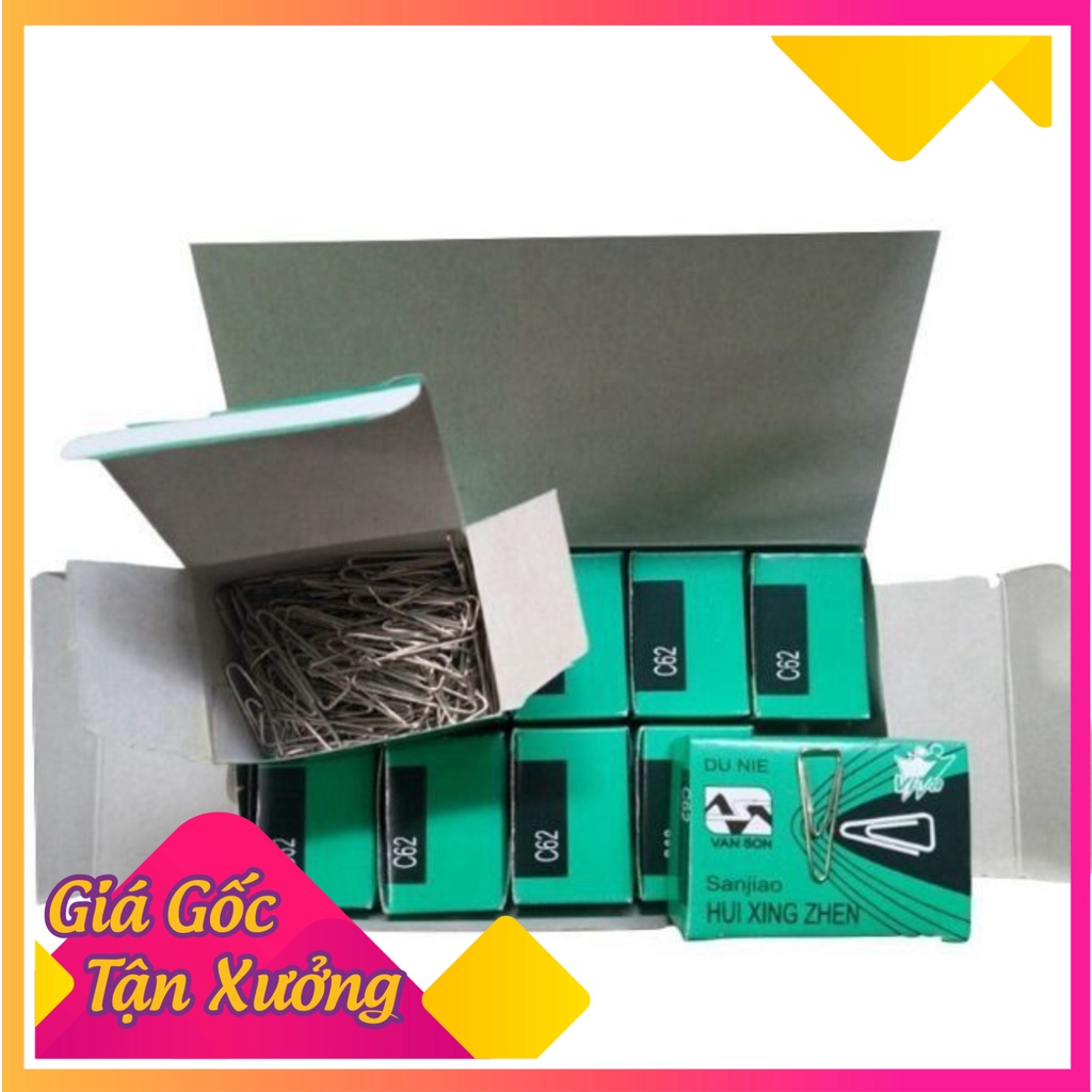 10 hộp ghim cài tam giác C62 | Shopee Việt Nam