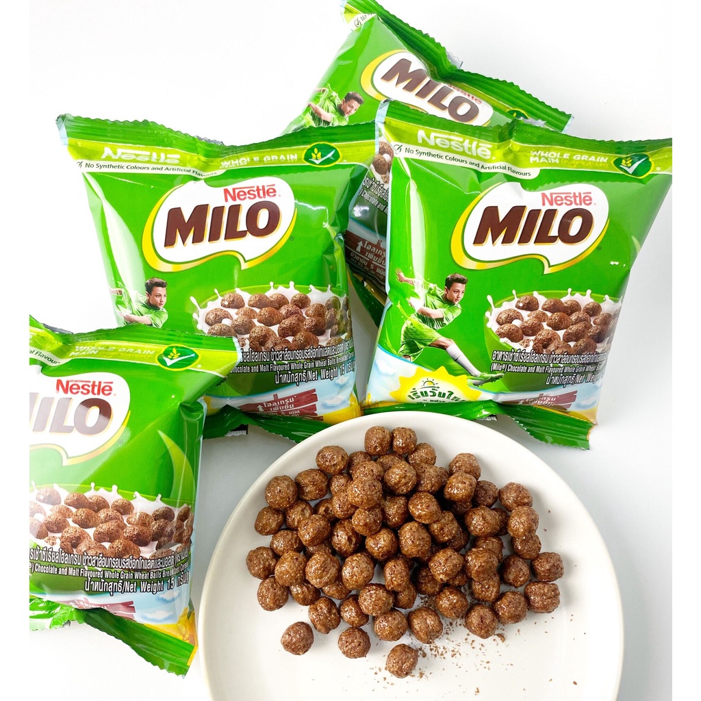 Ngũ cốc / snack Nestle Milo cube ăn sáng ngon mê ly tuyệt gói 15g ...