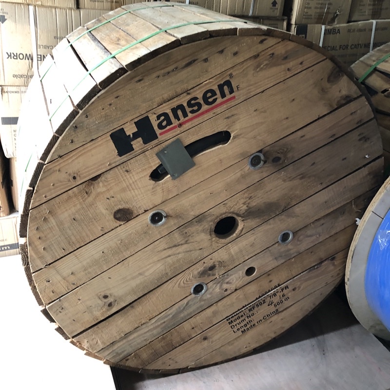 1 cuộn Cáp đồng trục feeder 7/8, 50Ohm, vỏ chống cháy, Hansen RF50Z 7/8 ...