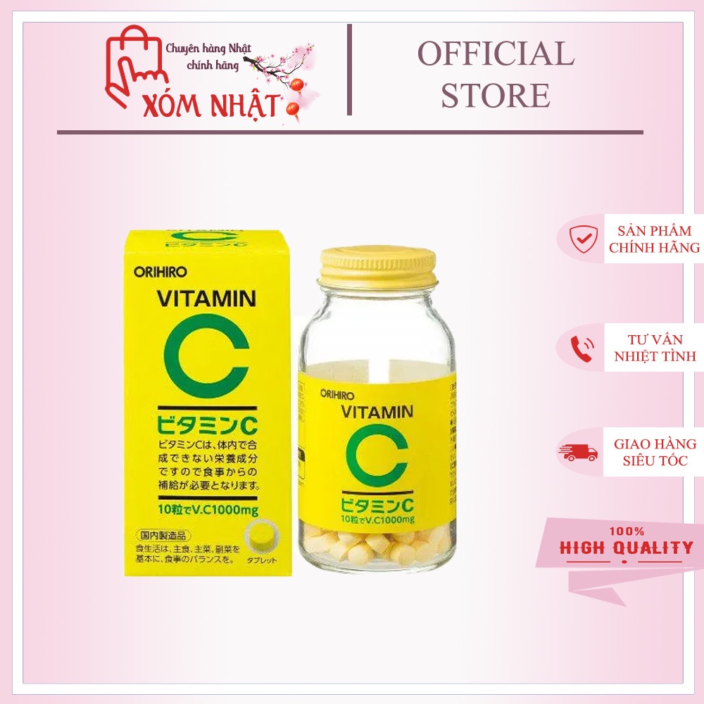 Viên Uống Vitamin C Orihiro 300 Viên | Shopee Việt Nam