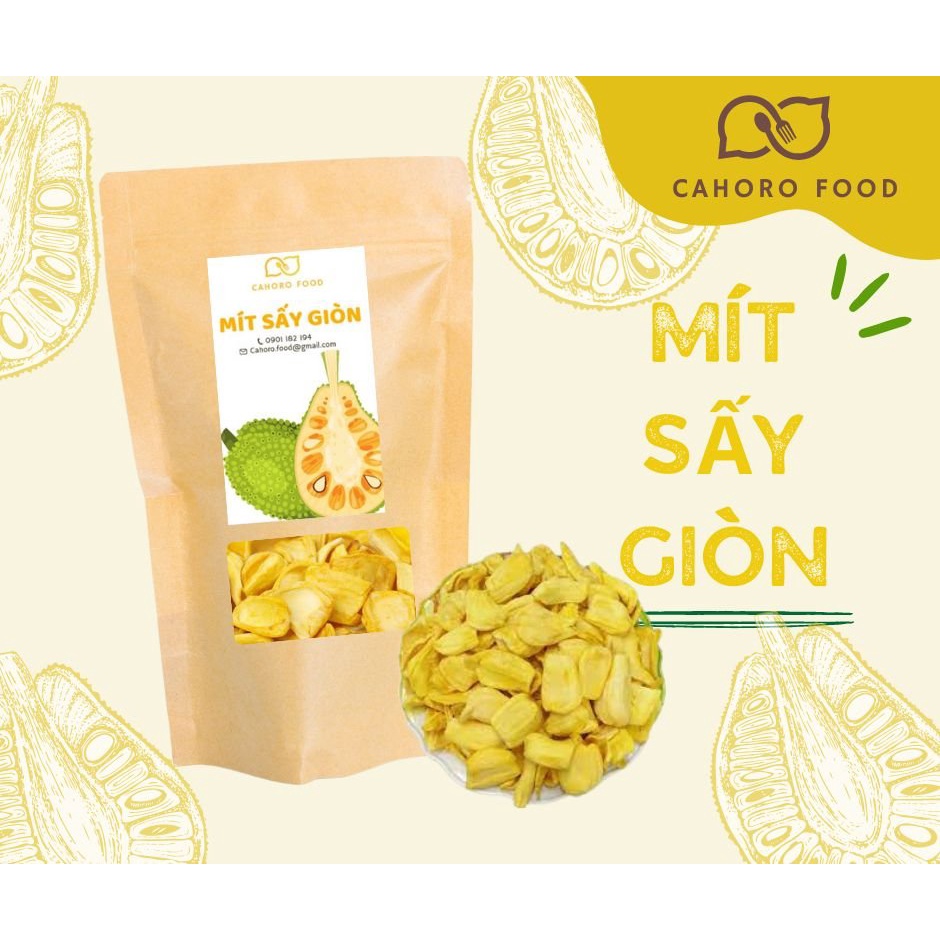 Mít Sấy Giòn Mít Sấy Đạt Chuẩn Xuất Khẩu Đẹp Mắt Và Cực Ngon [CAHORO ...