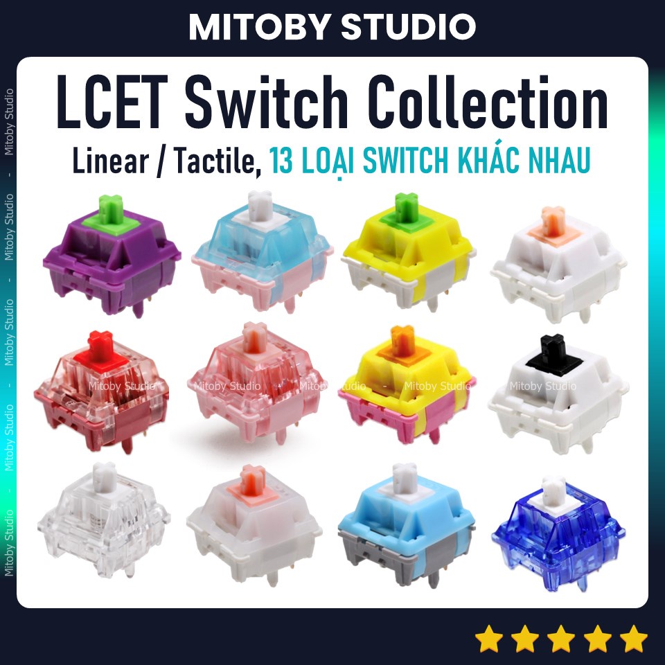 LCET switch Sweet Heart Sprout Grace Ice World Joker Pink Quees Desert ...