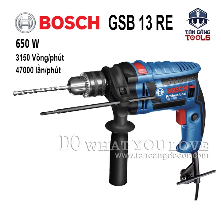 Máy Khoan Động Lực Bosch GSB 13RE 650W ( Hộp Giấy ) | Shopee Việt Nam