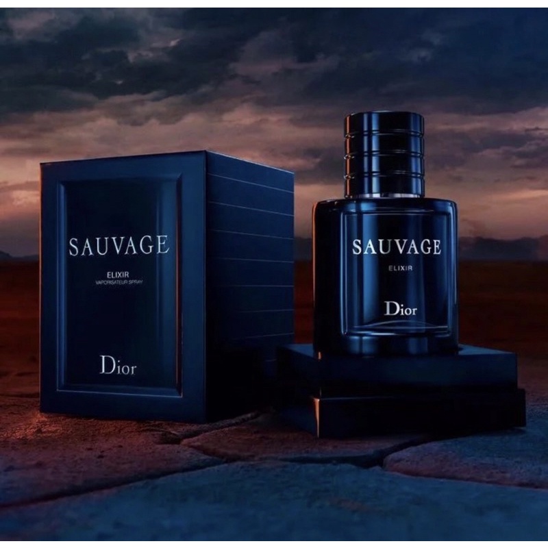 NƯỚC HOA CHÍNH HÃNG FULL BOX DIOR SAUVAGE ELIXIR 60ML | Shopee Việt Nam