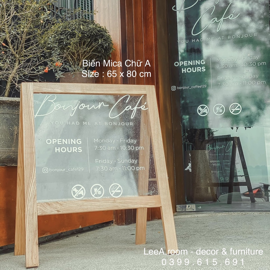Bảng Hiệu Mini Decor Phong Cách Hàn Quốc Cho Quán Cafe / Tiệm Coffee ...