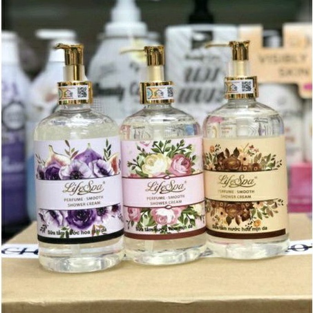 sữa tắm nước hoa dưỡng ẩm lưu hương mịn da lifespa perfume smooth ...