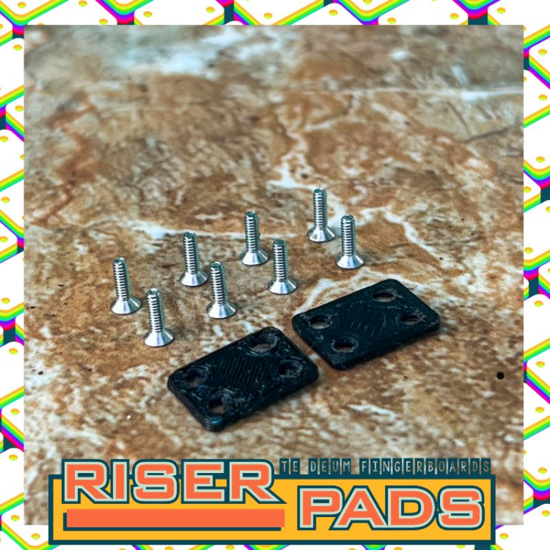 Ván trượt ngón tay - Riser Pads - Te Deum Fingerboard | Shopee Việt Nam