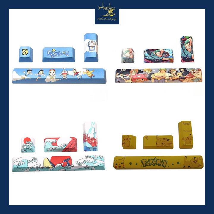 Keycap Space Anime Lẻ, Bộ 4 Nút Trang Trí Bàn Phím Cơ, Profile OEM [NEW ...
