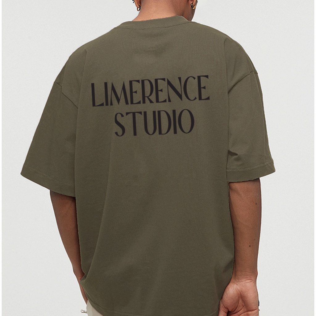 Áo thun form rộng LIMERENCE Studio Basic vải cotton cao cấp co giãn, dày dặn Local Brand ...