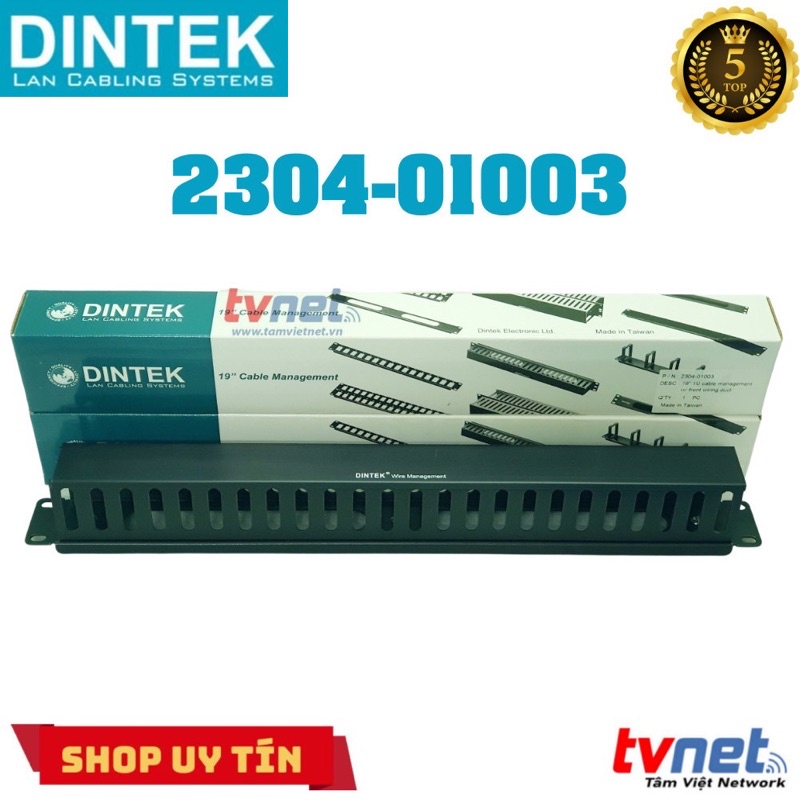 Thanh quản lý cáp 24 port 1U Dintek (2304-01003) | Shopee Việt Nam