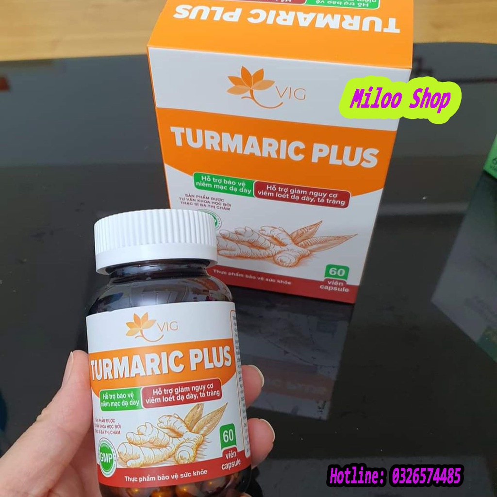 TURMARIC PLUS - Viên tinh bột nghệ Nano Curcumin - VIỆN HÀN LÂM KHCN ...