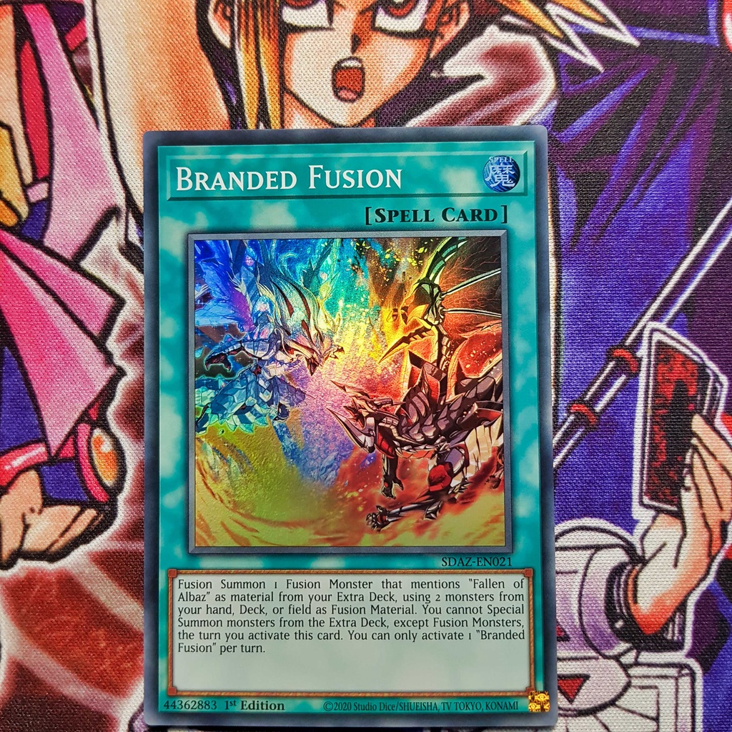 Thẻ bài Yugioh chính hãng | Branded Fusion | SDAZ Super Rare. | Shopee Việt Nam