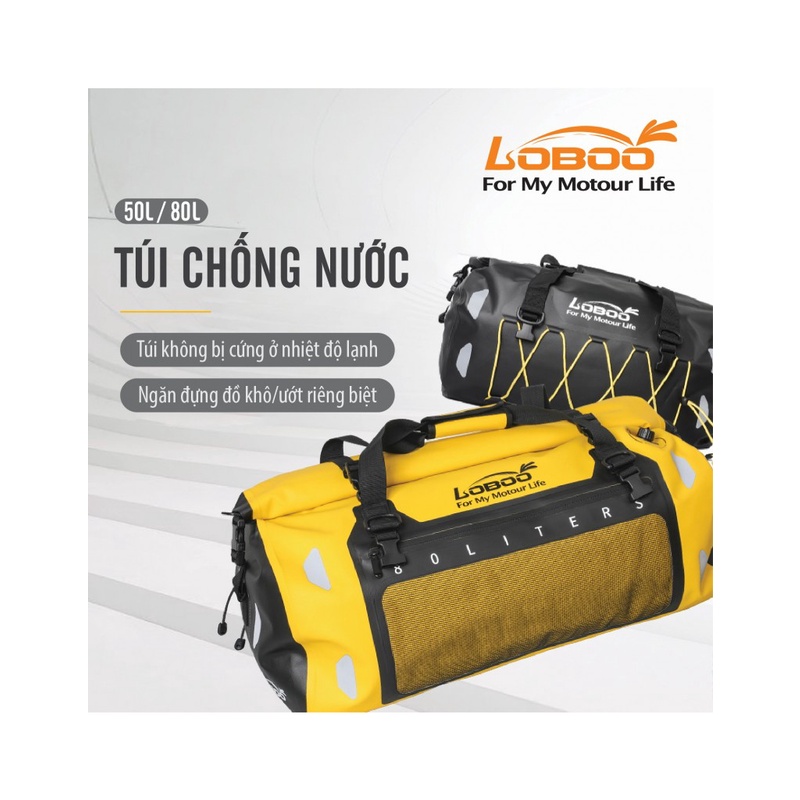Túi chống nước Loboo 50L | Shopee Việt Nam
