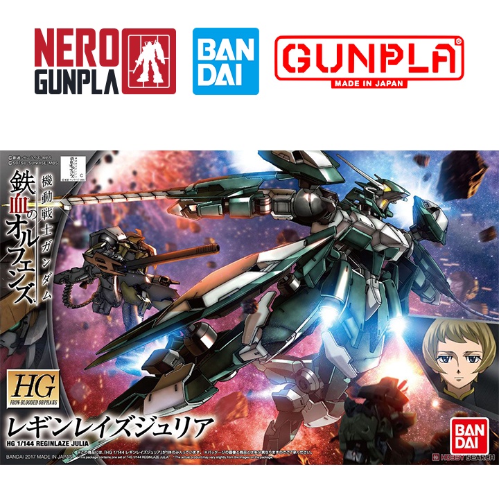 Mô Hình Lắp Ráp Bandai Gunpla HG IBO 1/144 Reginlaze Julia | Shopee ...
