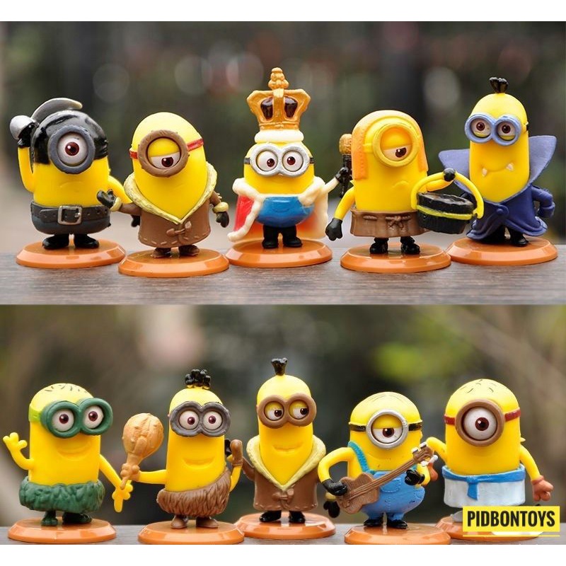 Set 10 Mô Hình Minion Đồ Chơi Đáng Yêu | Shopee Việt Nam