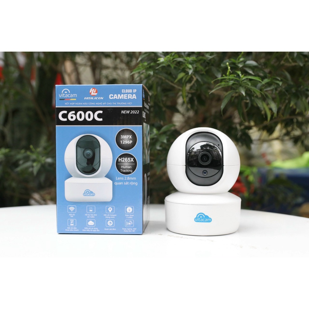 Camera Wifi Vitacam C600C 4.0 Mpx Full Color | C3000 - 3.0Mpx Full HD ...