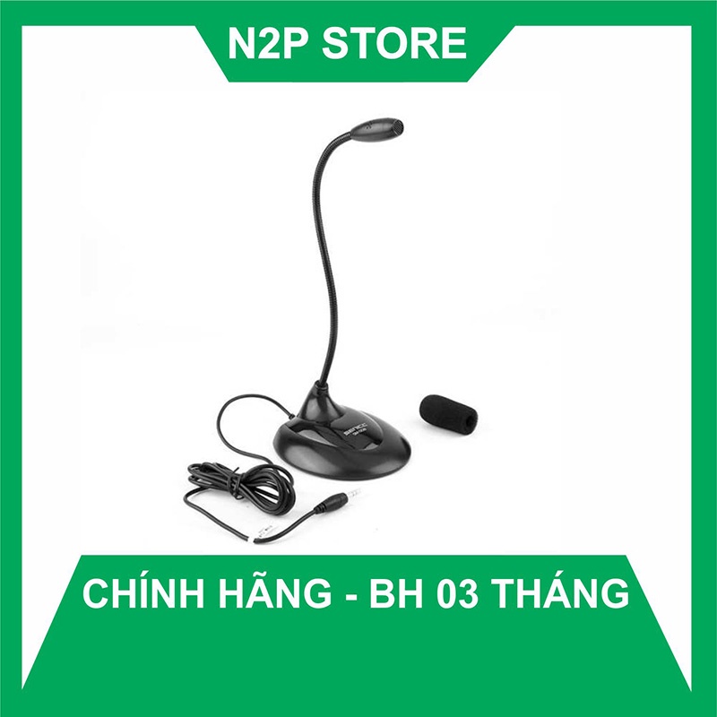 Micro cho máy tính Senicc SM-008, SM-008P, Microphone tự nhận cổng mic ...