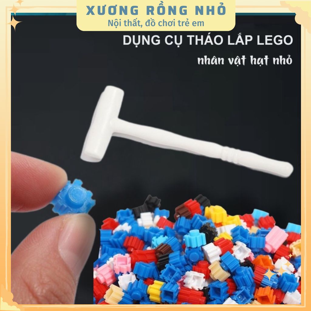 Cây búa hỗ trợ lắp ráp mô hình đồ chơi size 15cm, búa lắp ghép mô hình ...
