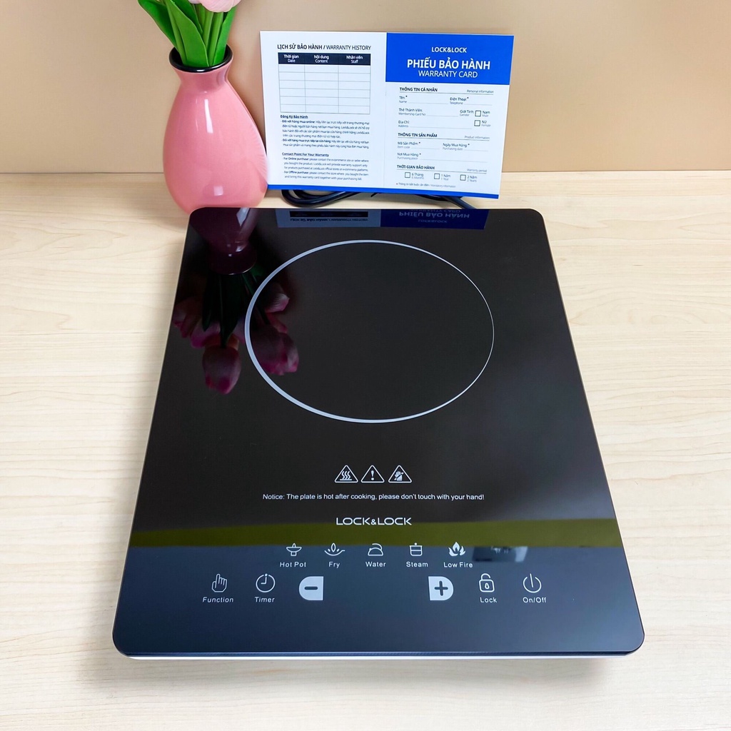 Bếp điện từ Lock&Lock EJI311 220-240V, 50/60Hz, 1500W – Hàng Chính Hãng ...