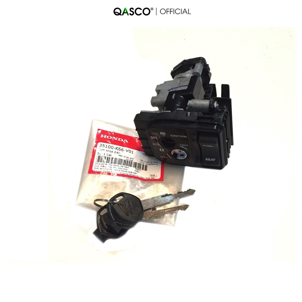 Cụm khoá điện ( chìa cơ ) HONDA AIR BLADE 125 2016-2017 QA(35100K66V01 ...