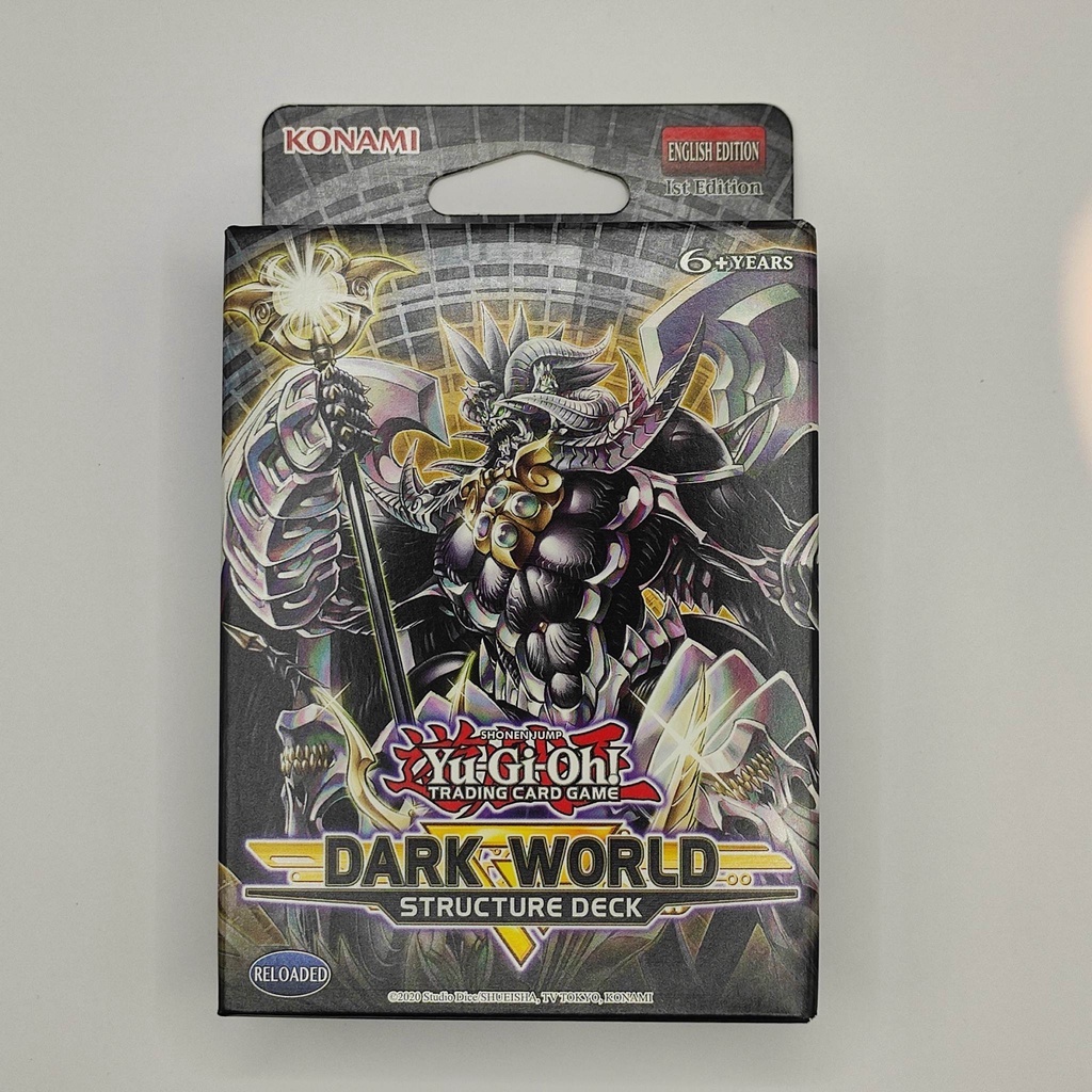 Hộp Thẻ Bài Yugioh Chính Hãng - STRUCTURE DECK: DARK WORLD | Shopee Việt Nam