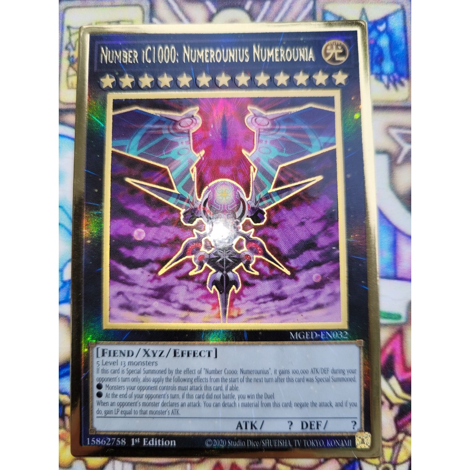 Thẻ bài Yugioh - TCG - Number iC1000: Numerounius Numerounia / MGED ...