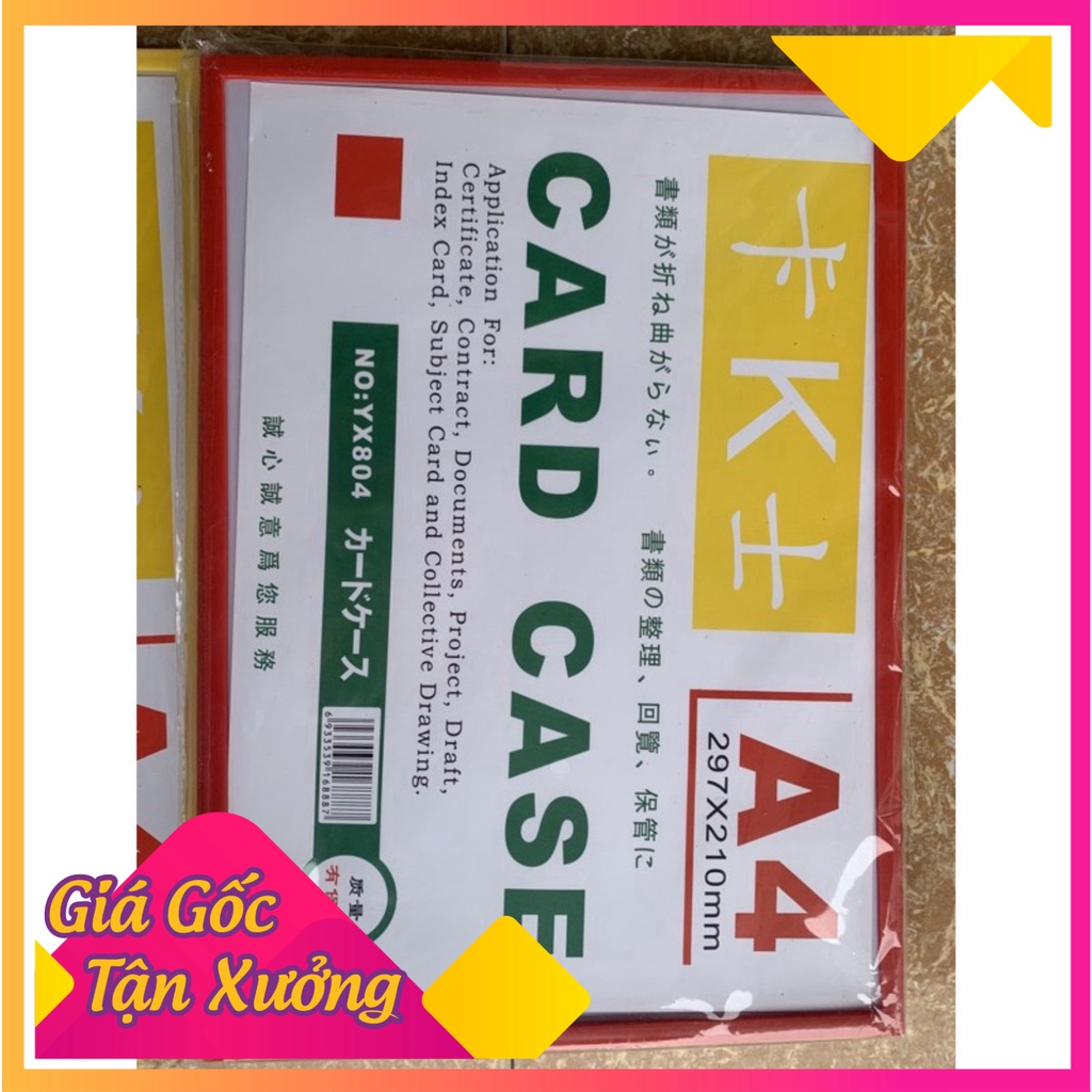 10 chiếc card case nam châm A4 -A3 | Shopee Việt Nam