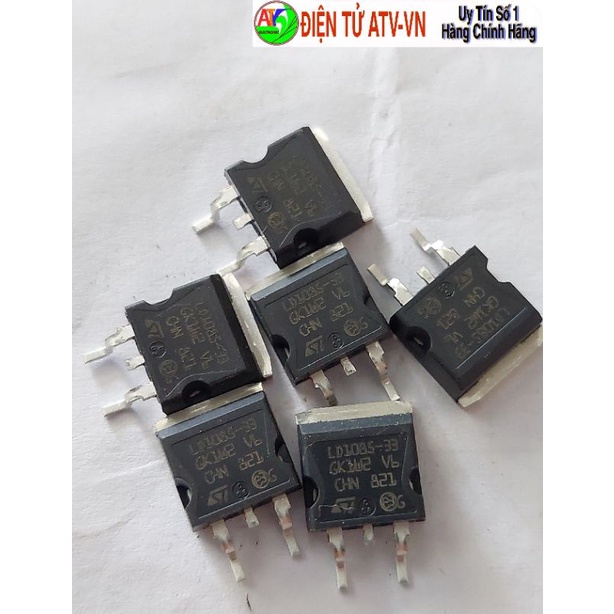 1 chiếc ic ổn áp LD1805 33 3.3V 3V3 3A chính hãng ST D2PAK | Shopee ...