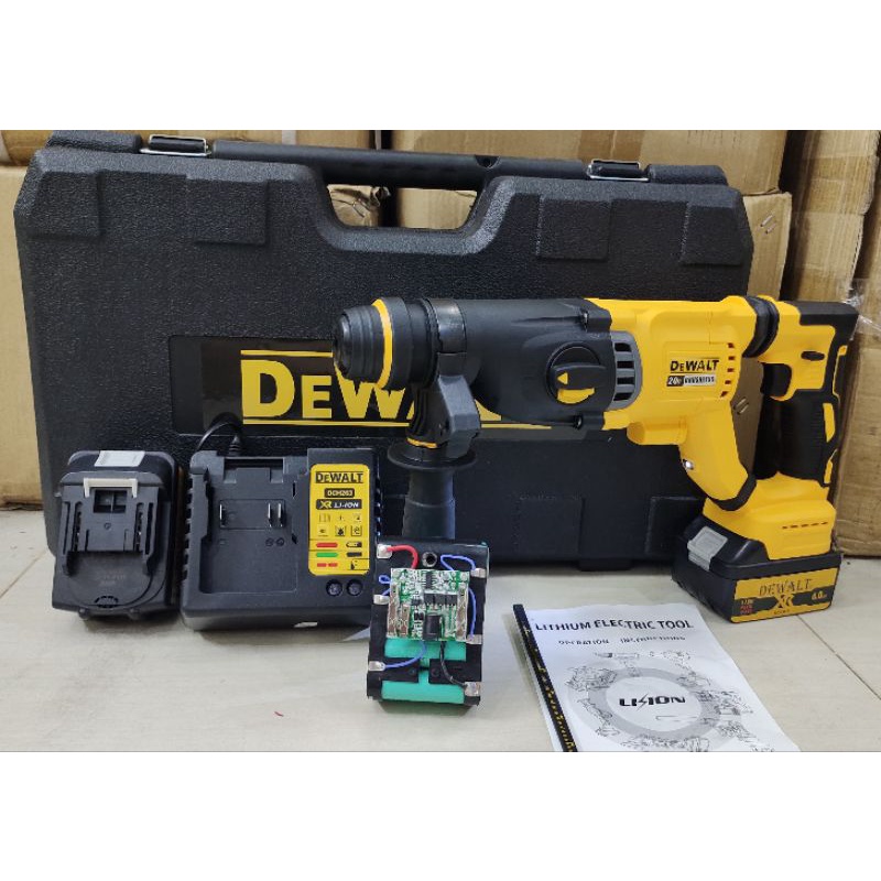 Máy khoan bê tông, đục bê tông pin Dewalt DCH263 không chổi than ...
