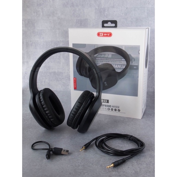 Tai Nghe Chụp Tai Bluetooth BYZ B53 Chính Hãng | Shopee Việt Nam