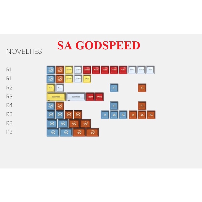Bộ set keycap SA OBLIVION V2 | SA CARBON | SA Godspeed | SA Handarbeit Custom keycap set ...