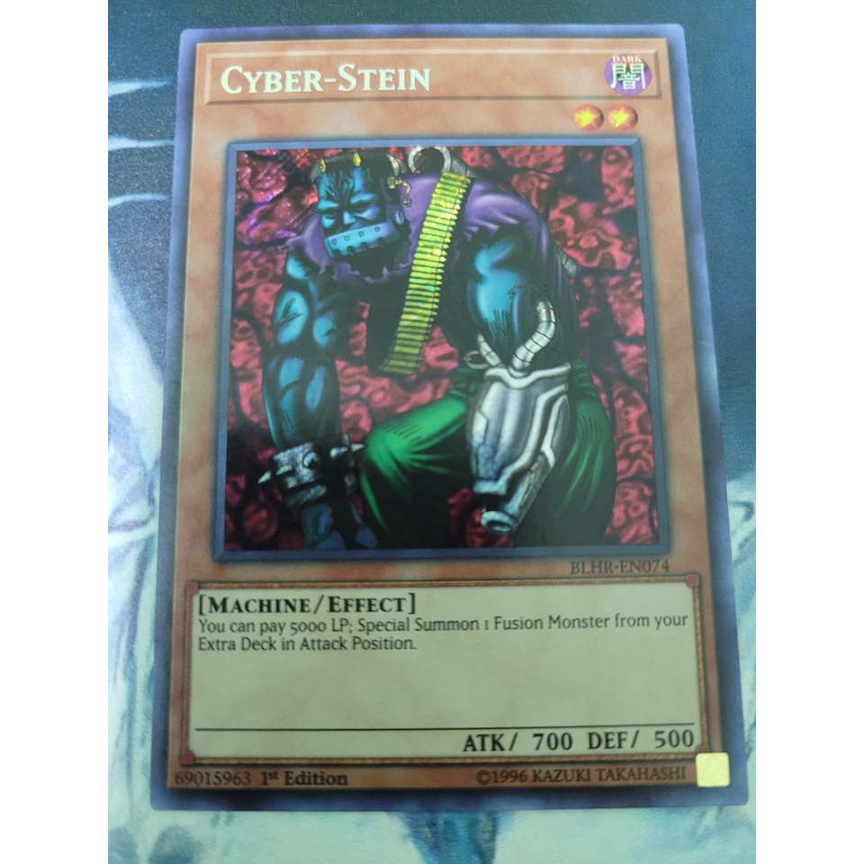 Thẻ bài Yugioh - TCG - Cyber-Stein – BLHR-EN074 / BLHR-EN074' | Shopee ...