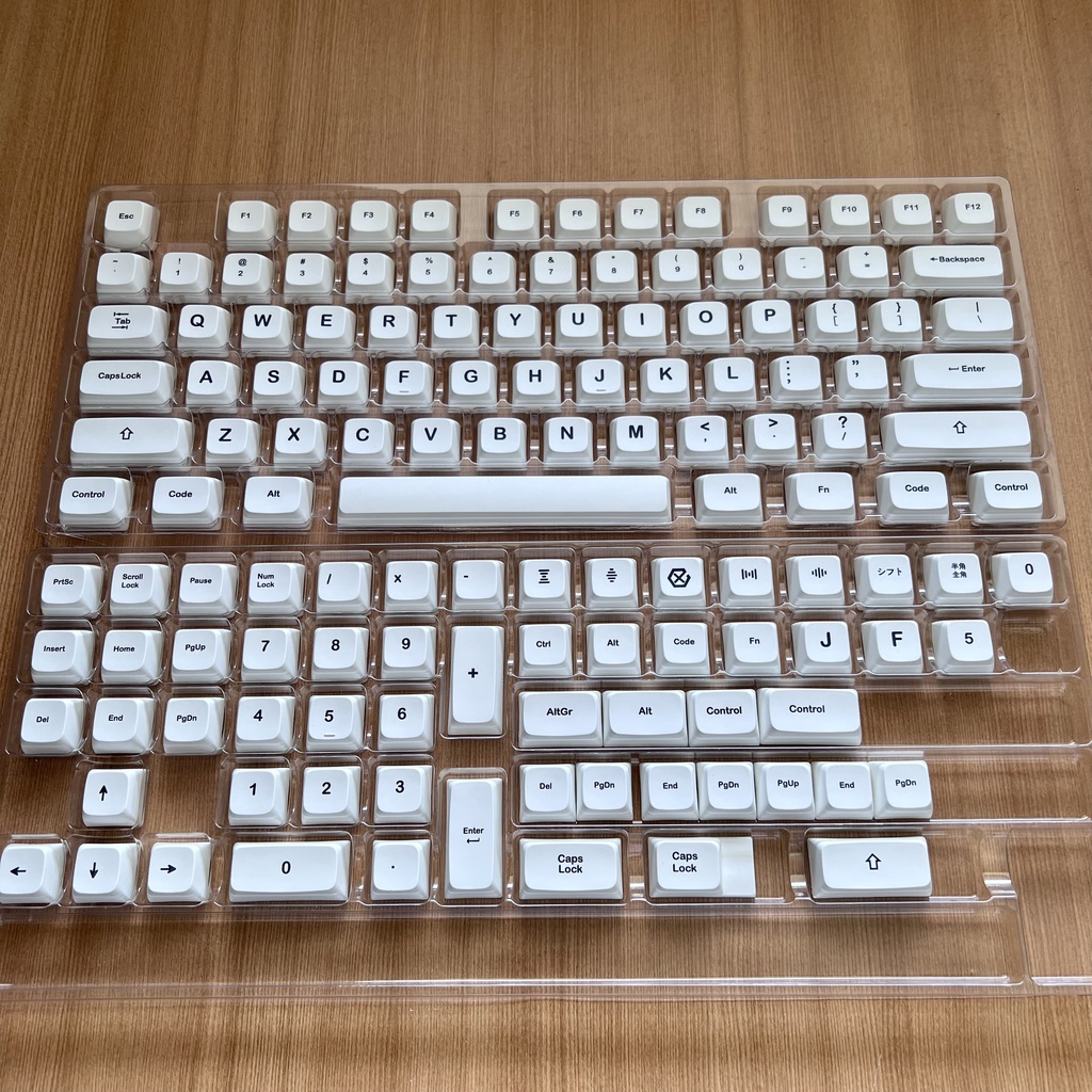 Keycap PBT XDA Commando, Pikachu nút bàn phím cơ phù hợp nhiều layout ...