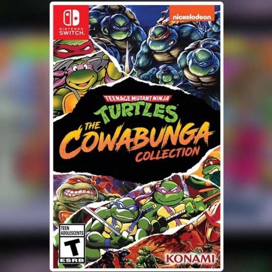 Game Nintendo Switch Teenage Mutant Ninja Turtles The Cowabunga ...