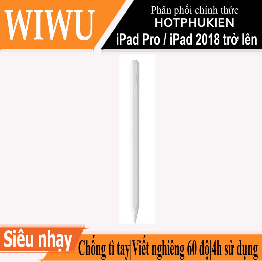 Bút cảm ứng stylus thông minh đầu bút siêu mịn mượt hiệu WIWU iPen Pro ...