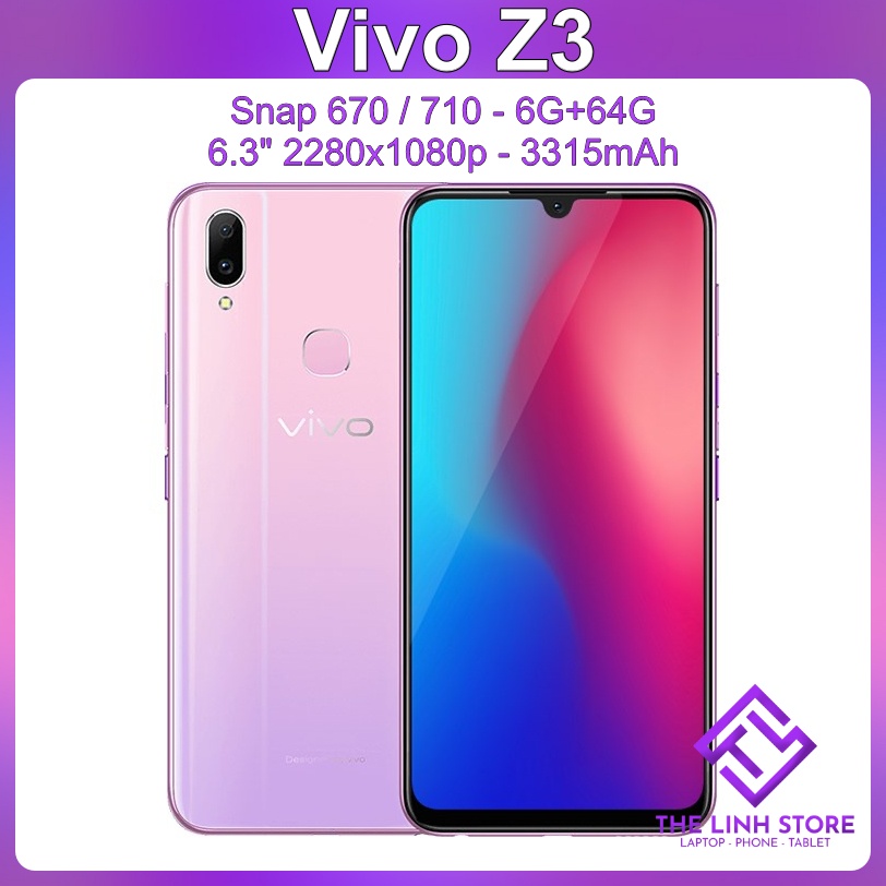 Điện thoại Vivo Z3 màn 6.3 inch - Snap 710 ram 6G 64G | Shopee Việt Nam