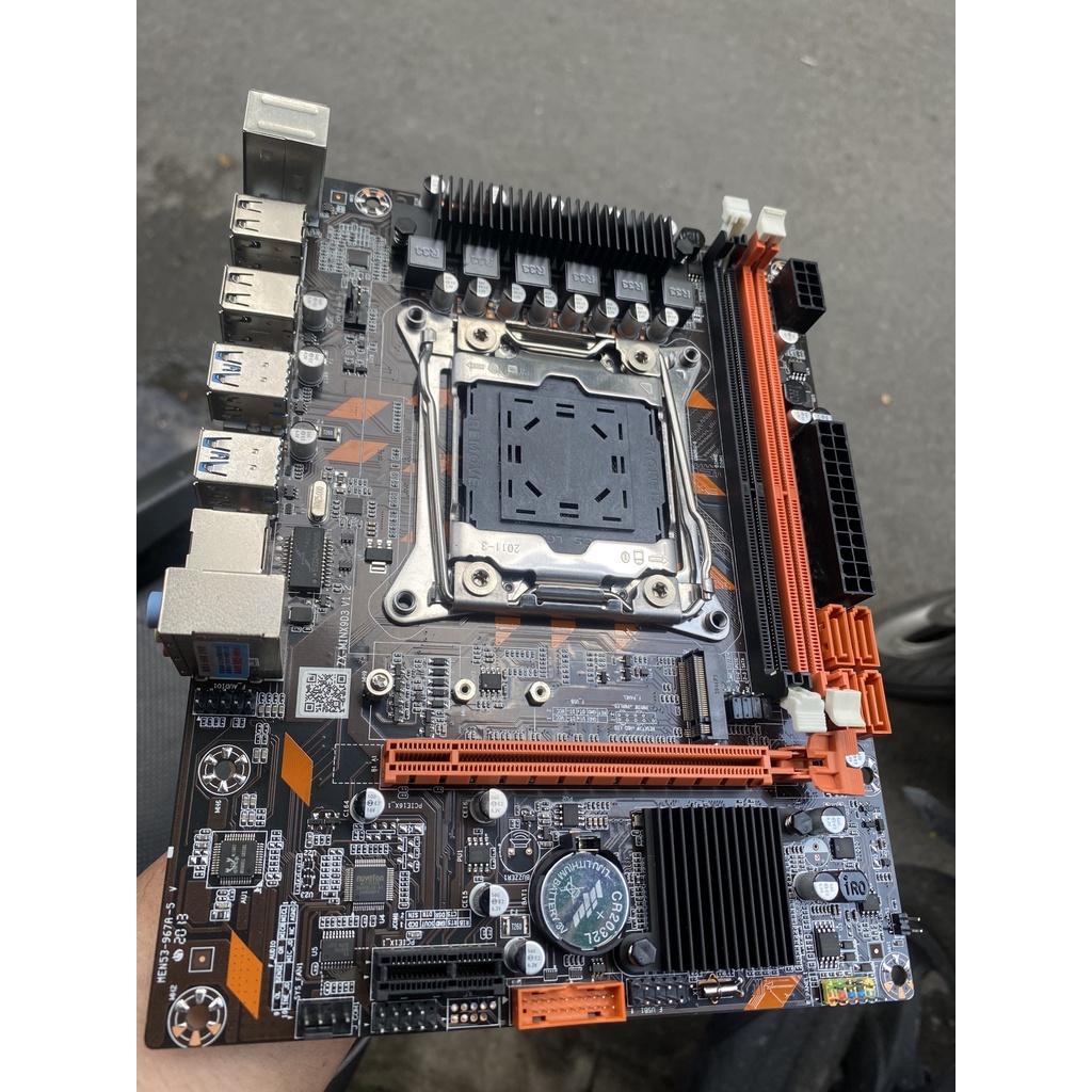Bo mạch chủ X99 CPU 2011 hỗ trợ CPU Xeon, RAM ECCR bộ nhớ DDR3 | Shopee ...