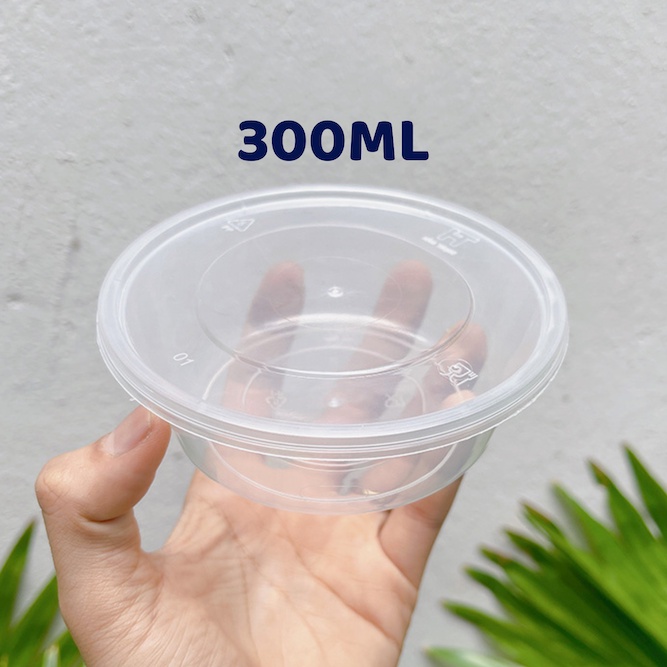 Hộp Nhựa Đựng Slime 300ml Nắp Trong Kín Bảo Vệ Slime - Nguyên Liệu ...