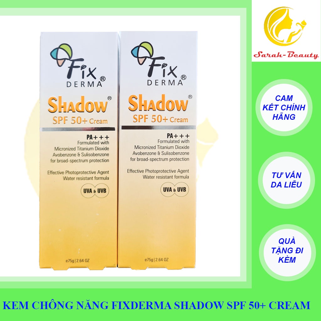 [CHÍNH HÃNG] Kem Chống Nắng Fixderma SPF50+ (75g) - Kem Chống Nắng ...